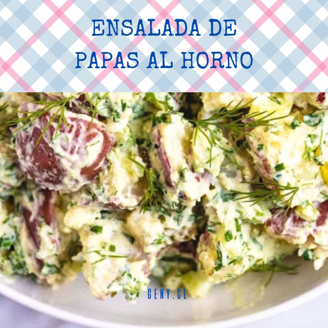 Receta de Semana Santa: Ensalada de Papas al Horno - Geny.cl